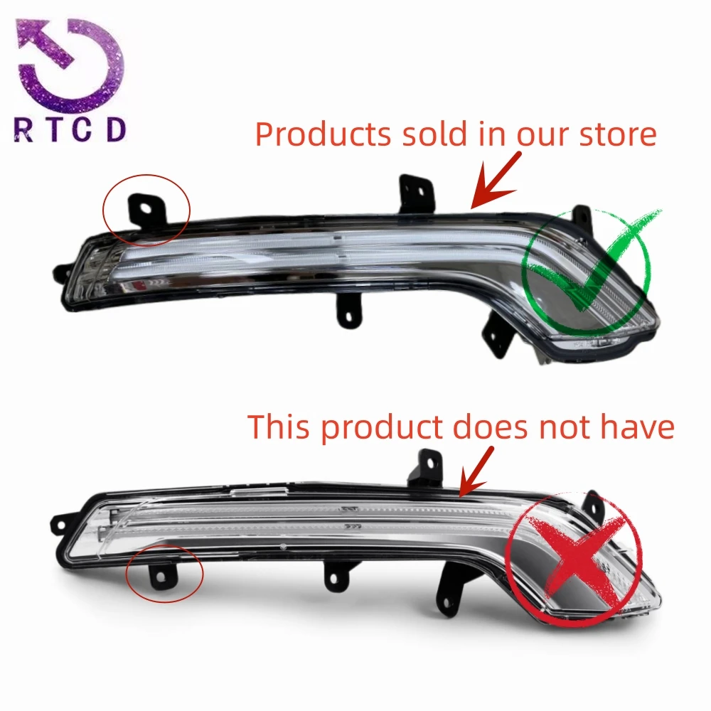 Car Daytime Running Light Assembly 9807242380 9809087680 (Left ...
