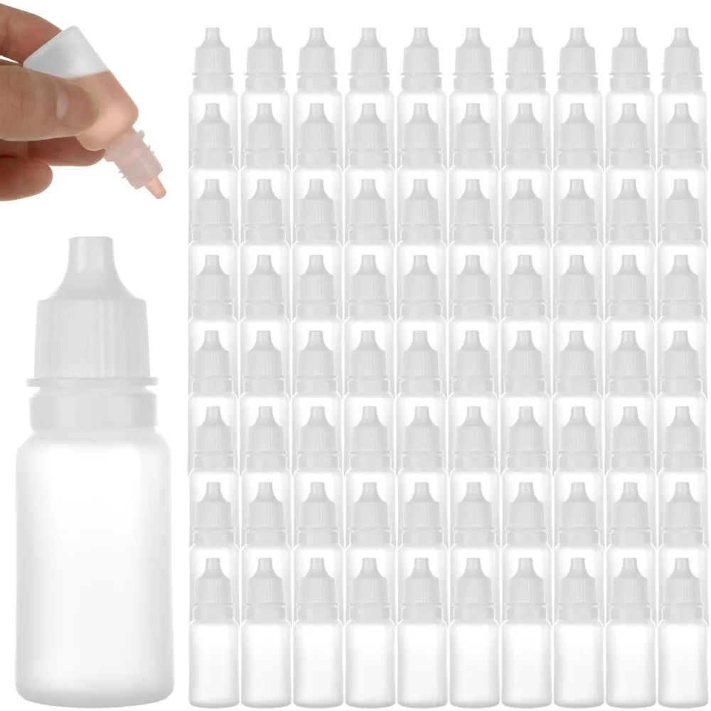 100pcs-3-5-10-15-20ml-Plastic-Dropper-Bottle-with-Caps-Empty-Eye ...