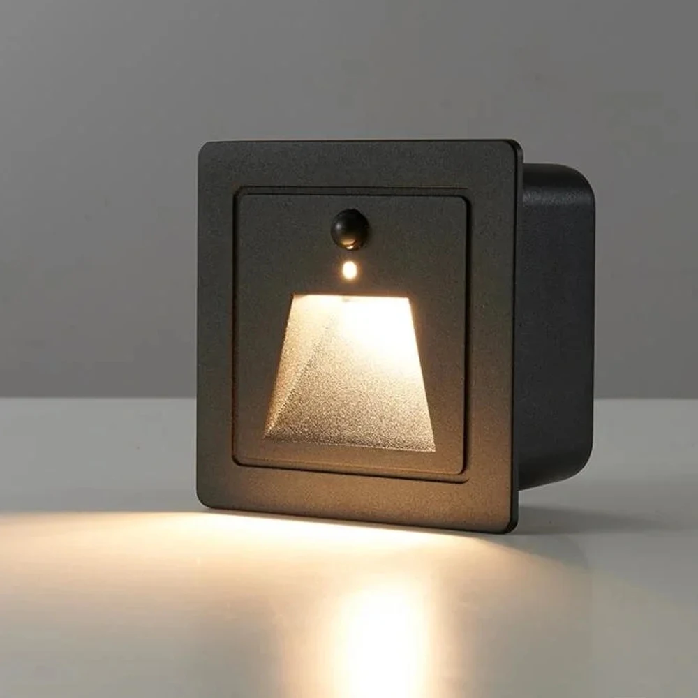Indoor-Induction-Led-Stair-Step-Lighting-3W-Recessed-Wall-Corner-Night ...