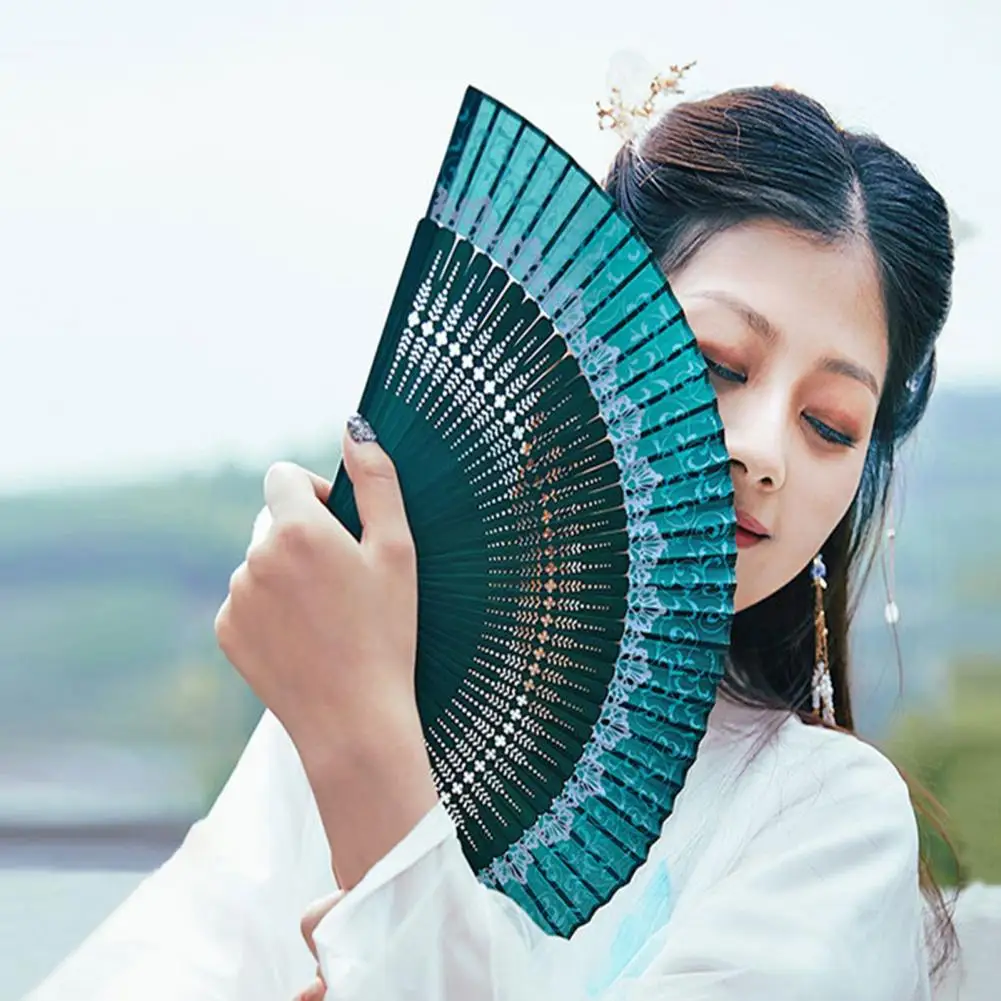 Folding-Fan-with-Tassel-Ultralight-Portable-Handmade-Decorative-Retro ...