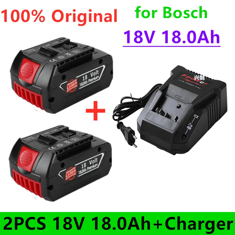 100-BAT609-Rechargeable-Battery-18-V-18000mAh-Lithium-Ion-for-Bosch-18v ...