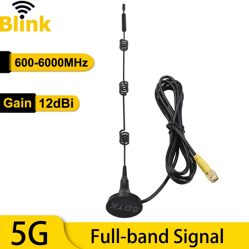 5G 4G 3G GSM High Gain Antenna 12dBi Outdoor Full Band Signal Booster ...