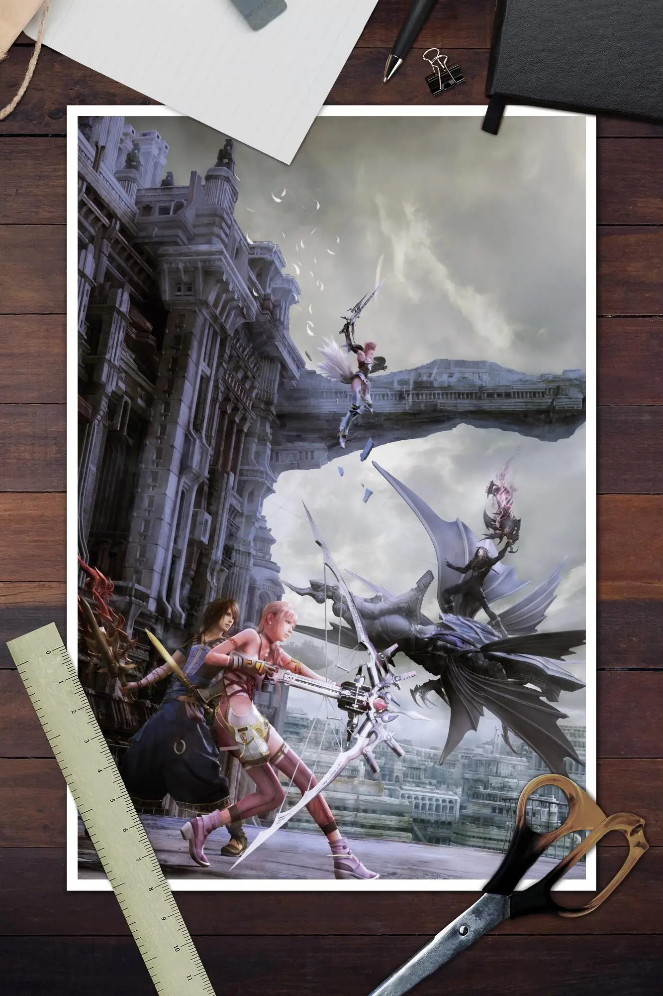 Yoshitaka Amano Final Fantasy Wallpaper