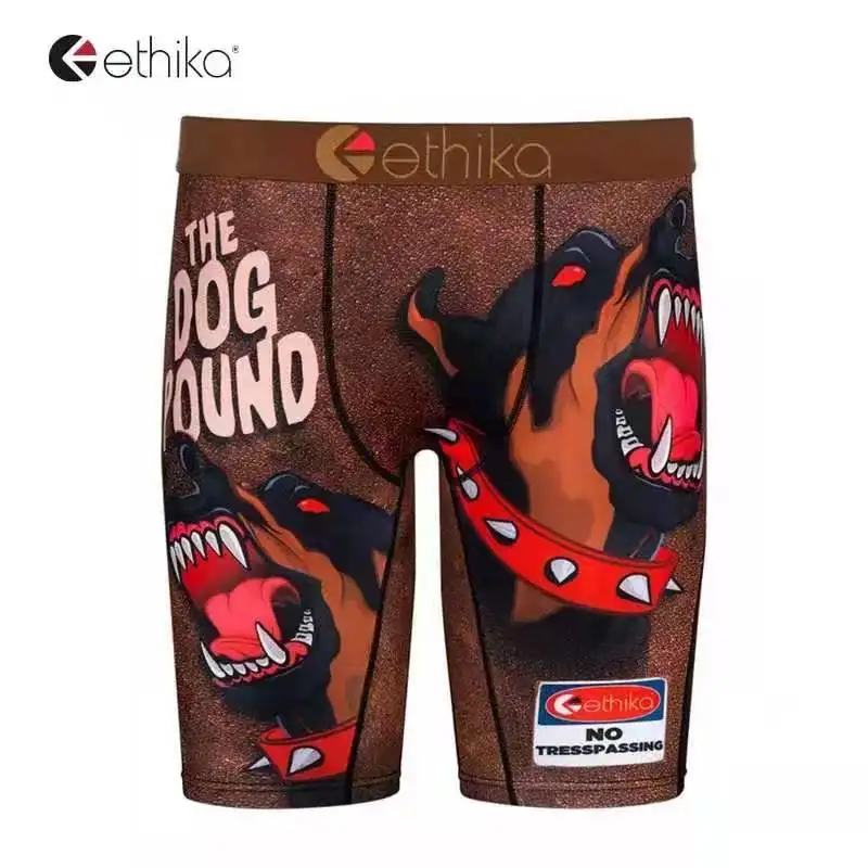 Boxer-shorty,Sous-vêtements College tigre pour hommes,IQUE dex ...