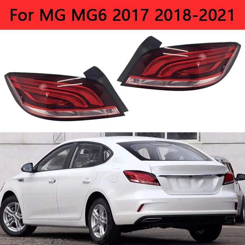 For MG MG6 2017 2018-2021 Car Rear Bumper Light Tail Light Lantern Tail ...