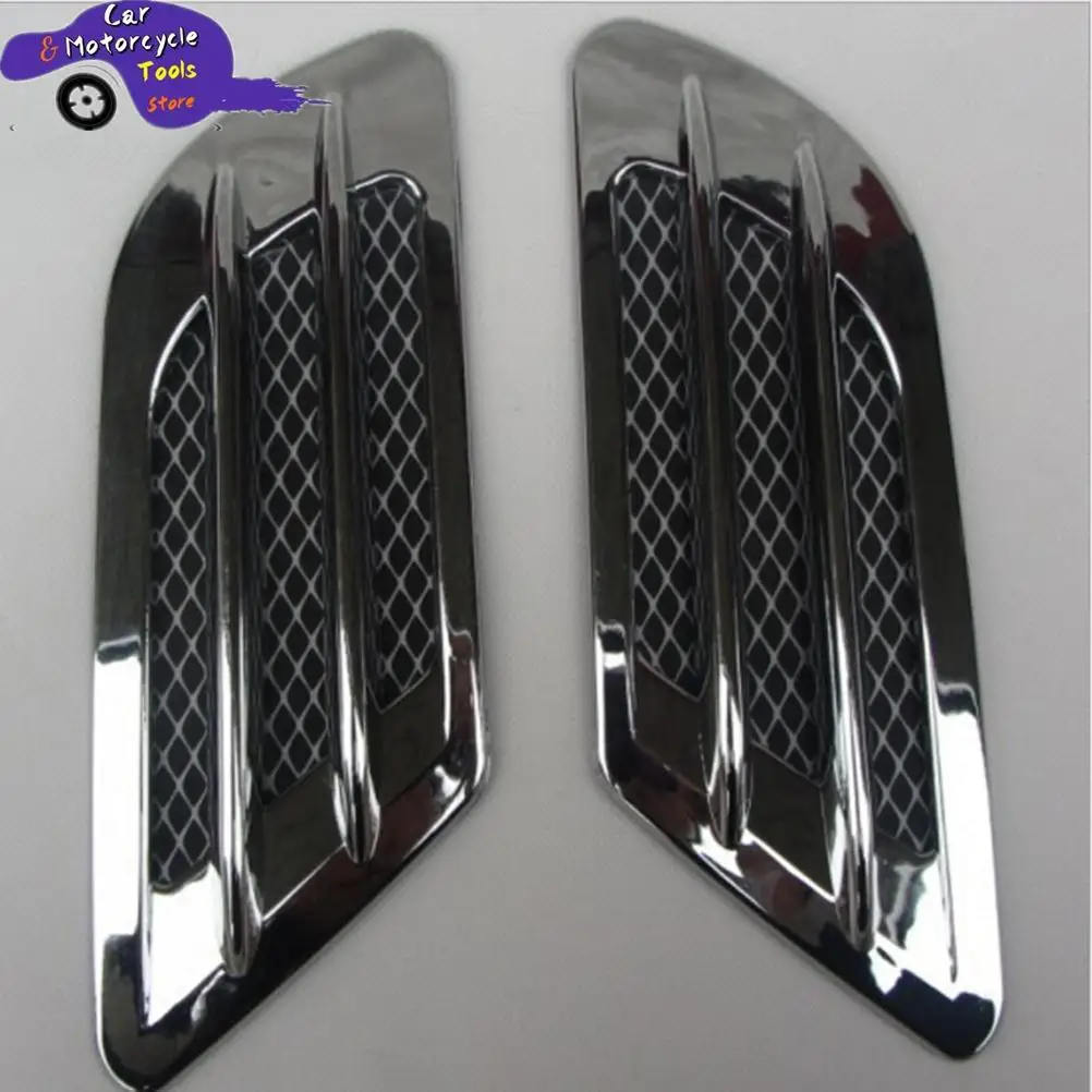 2Pcs-Set-Car-Side-Air-Flow-Vent-for-Fender-Hole-Cover-Intake-Grille ...