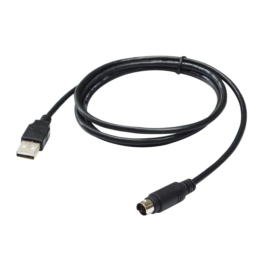 USB-A-MINI-DIN-8-PIN-MD8-MALE-ADAPTER-COMMUNICATION-CABLE-6-2151-000 ...