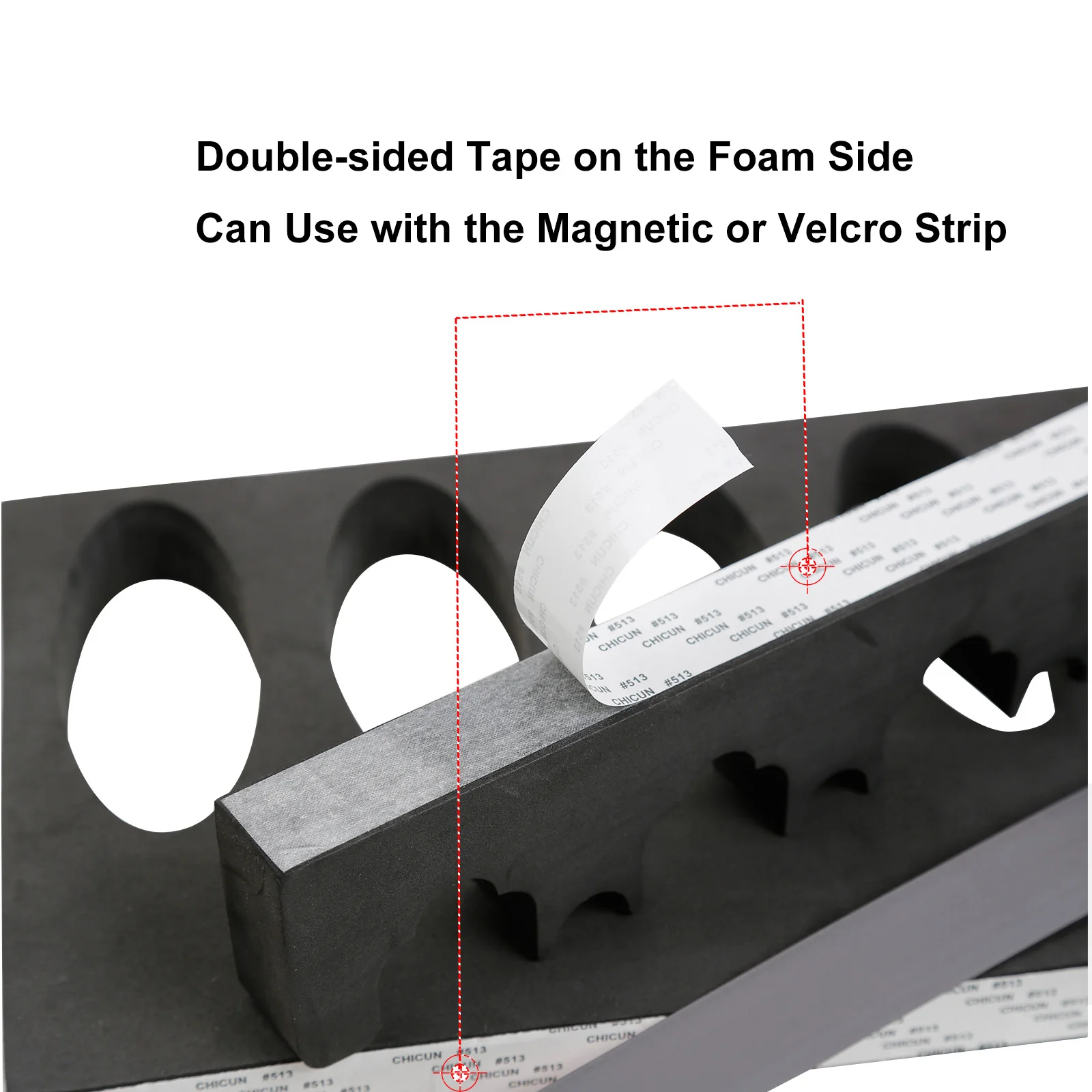 Couleur Gun Rack Kit 5 pistolets Pistolet À Mousse Support Magnétique ...