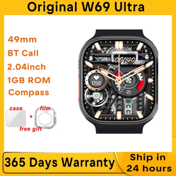 Original W69 Smart Watch 2GB ROM AI painting chat GPT 49MM Compass GPS Tracker NFC Feel Game BT ...
