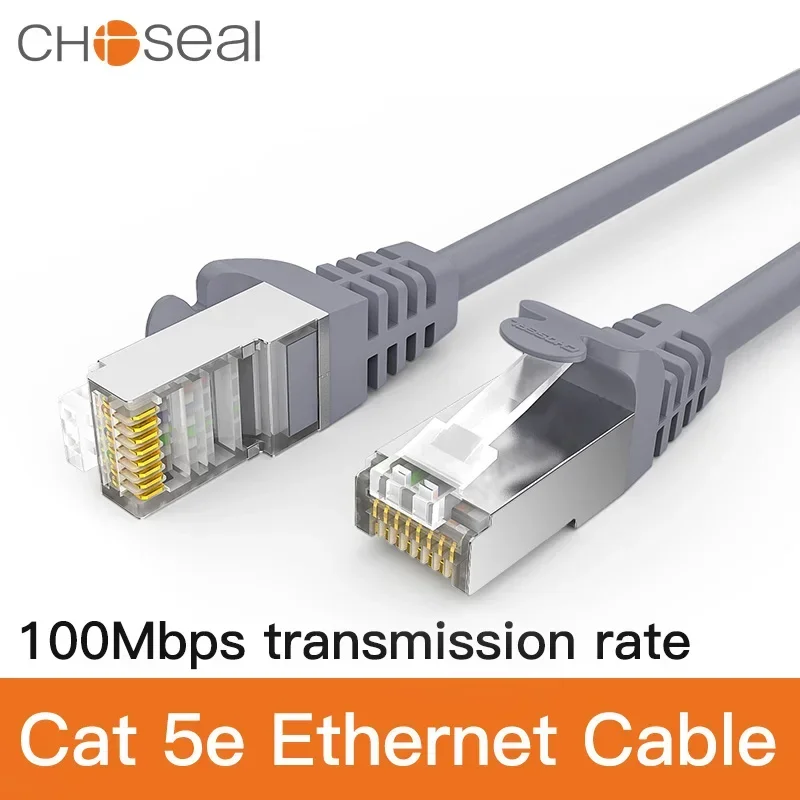 CHOSEAL-Cat5e-Ethernet-Cable-RJ45-Internet-Cable-Shielded-Network-LAN ...