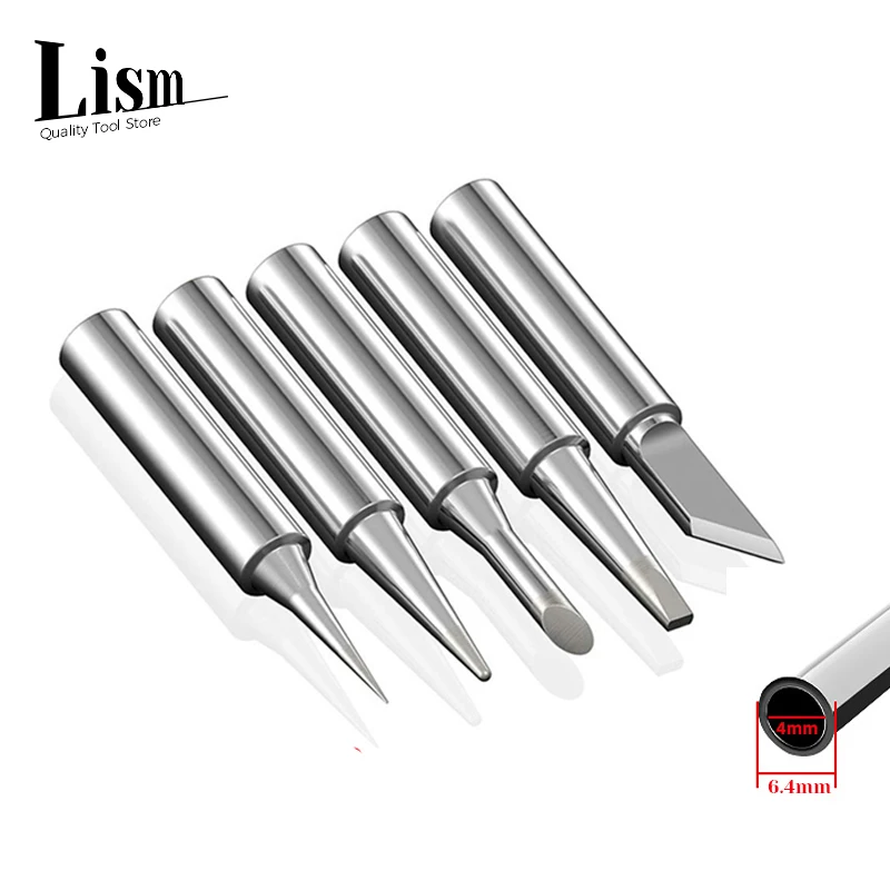 5Pcs-900M-I-B-K-3C-2-4D-Tin-Soldering-Iron-Tips-Internal-Heating ...