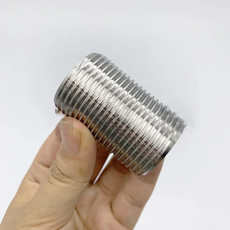 Stainless steel external thread quick connector, hollow thread ...
