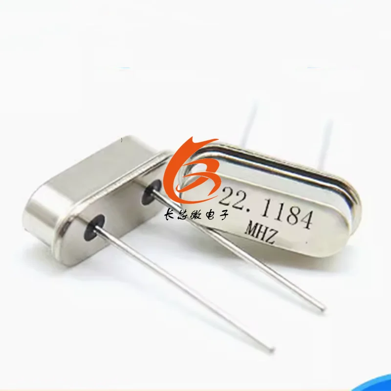 10PCS-LOT-49S-22-1184M-22-1184MHZ-20PF-DIP-2P-passive-crystal ...