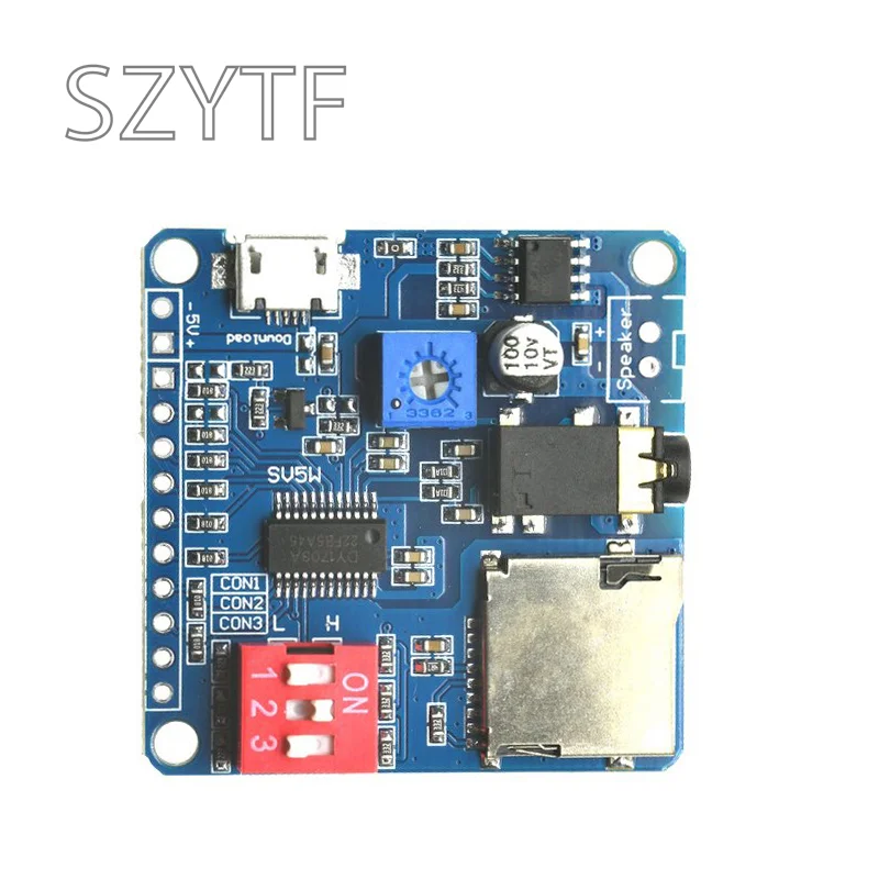 Voice-Sound-Playback-Module-Arduino-MP3-Player-Module-UART-I-O-Trigger ...