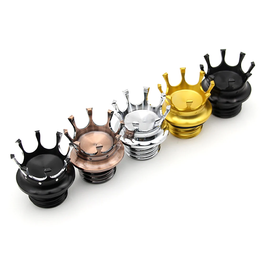 Moto-Fuel-Gas-Tank-Vented-Decorative-Oil-Cap-For-Harley-Davidson ...