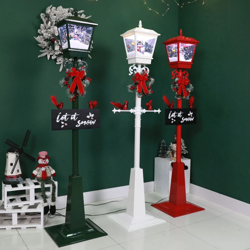 Grinch Style Christmas Decorations: The Ultimate Street Lamp Prop That ...