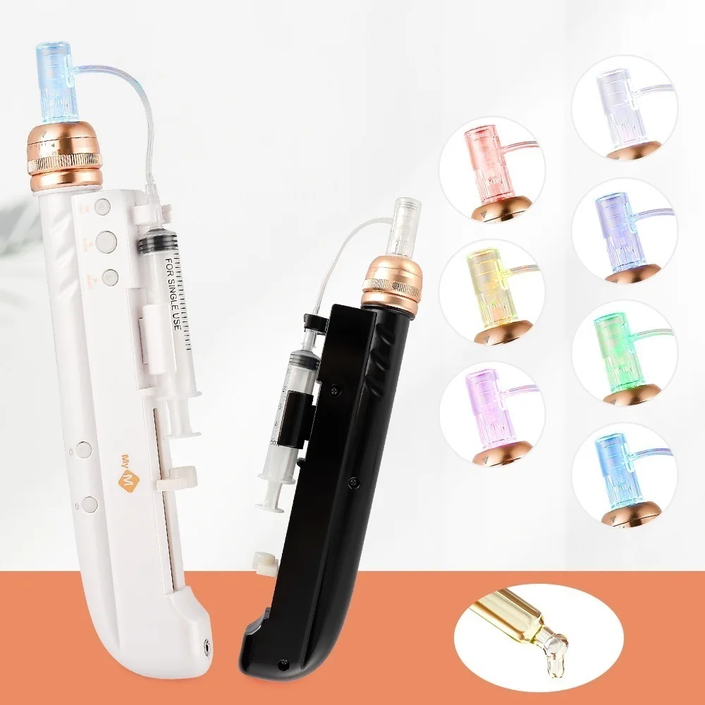 Hydra Injector Aqua Micro Needle Pen Nano Mesotherapy Meso gun Reduce ...