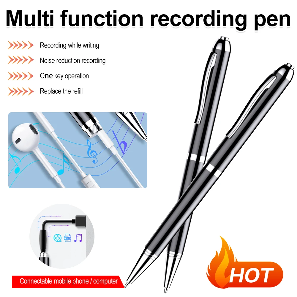 Mini-Voice-Recorder-Pen-Portable-Digital-Recorder-Pen-Smart-Noise ...