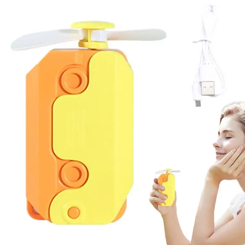 Personal-Fans-USB-Rechargeable-Personal-Hand-Fan-Small-Fans-Pocket-Fans ...