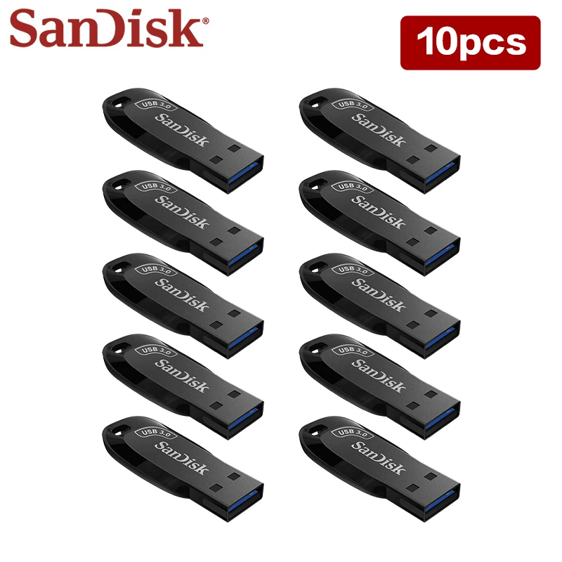 SanDisk disco Flash Ultra Shift USB 3,0 Original, 32GB, 64GB, 10 piezas ...