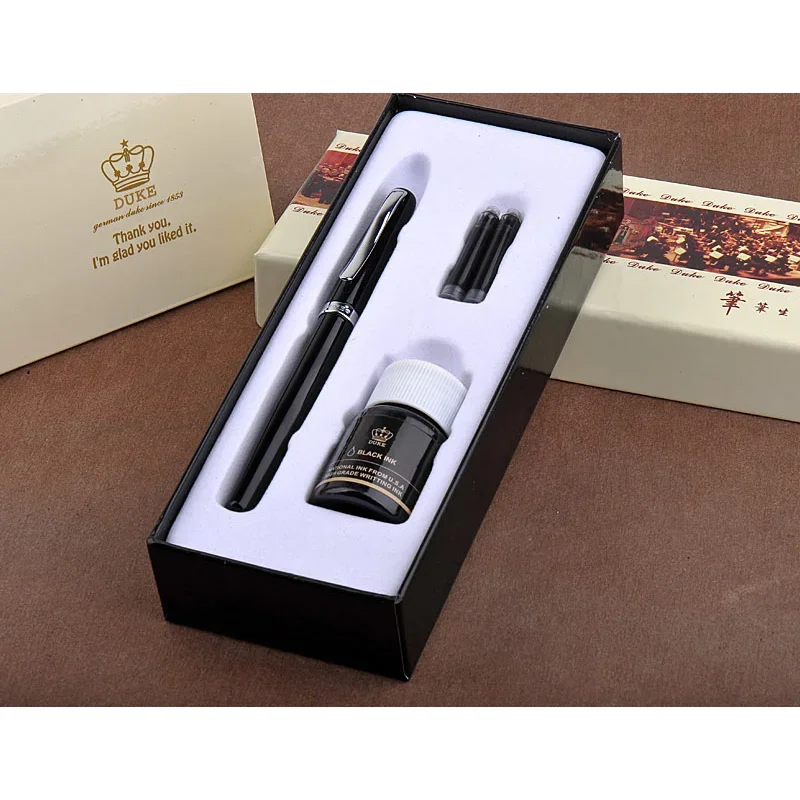 Writing-Stationery-Promotion-Duke-209-Luxury-Black-and-Silver-0-38mm ...