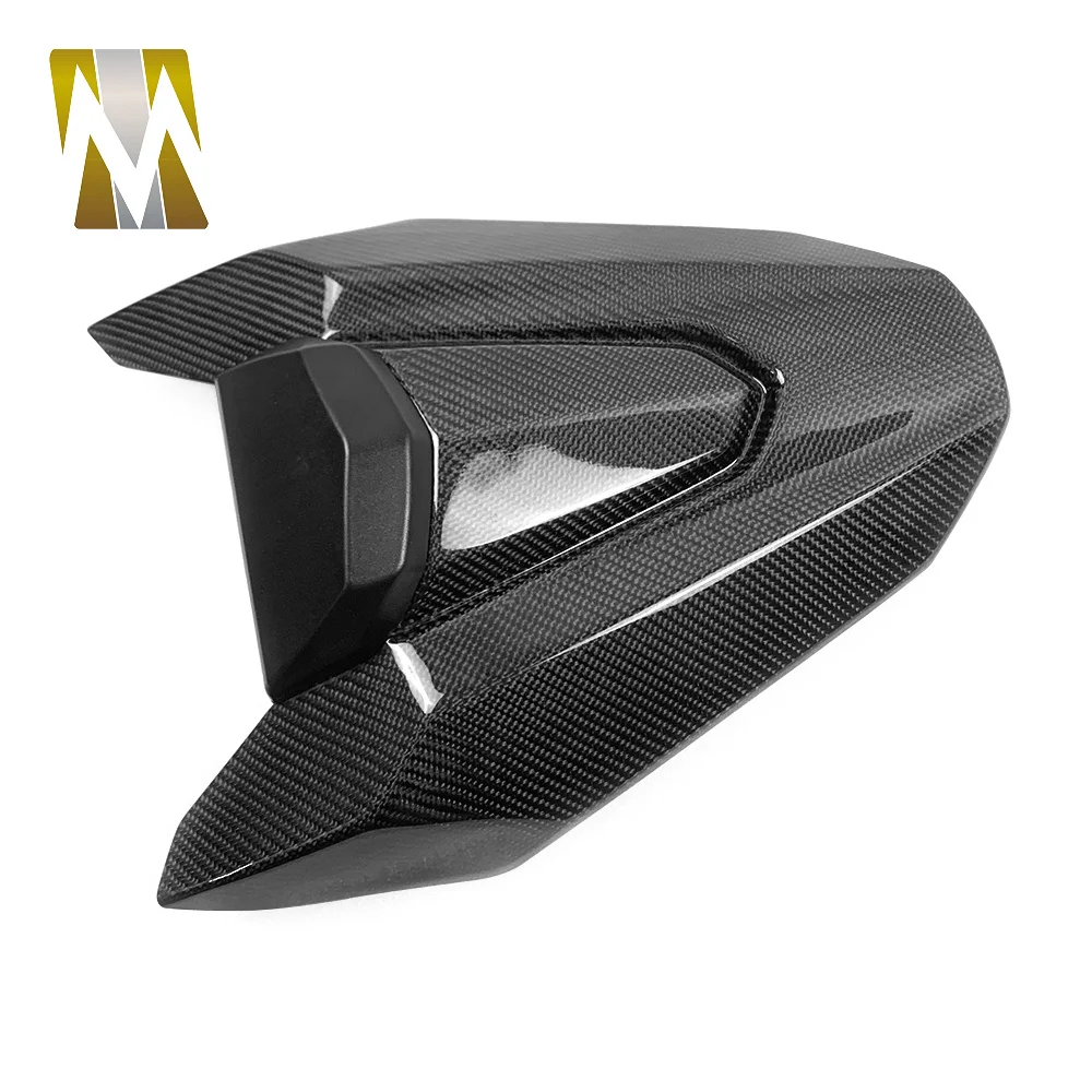 Motorcycle-Rear-Passenger-Cowl-Seat-Back-Cover-Fairing-Hump-Carbon ...