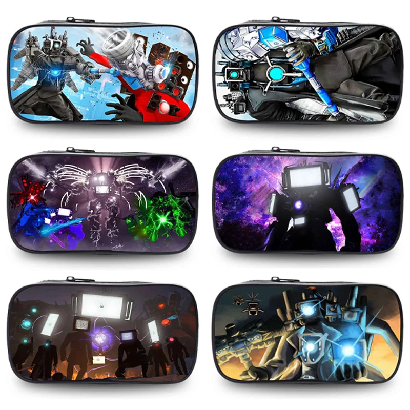 Skibidi-Toilette-Bleistift-beutel-f-r-Kinder-Cartoon-Feder-m-ppchen-mit ...