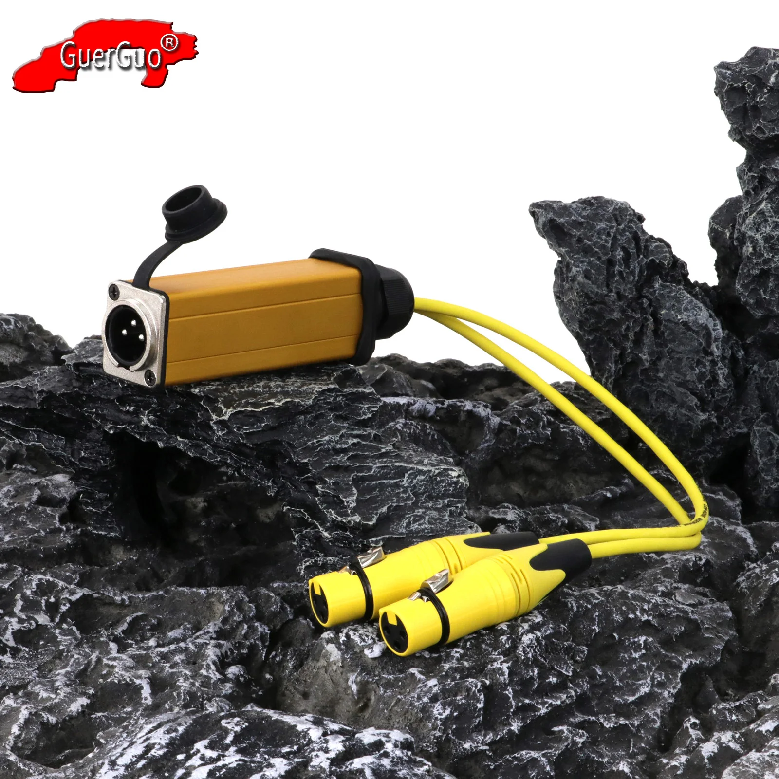 0-2M-30M-3Pin-Male-Panel-MIC-Socket-Coupler-to-Dual-XLR-Female-Jack ...