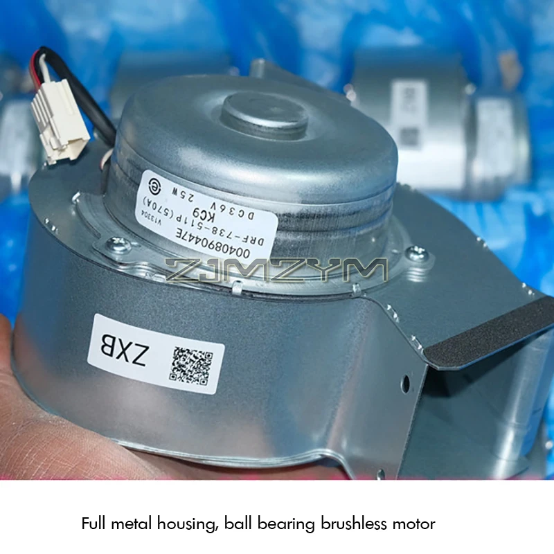 DC-Centrifugal-Fan-25W-Metal-Turbine-Turbo-Blower-Dual-Ball-Bearings ...