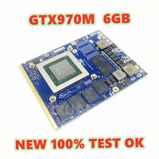 gtx1060m GTX 970M 1060M 6GB GTX1070M 8GB Graphic GPU Card for Dell ...