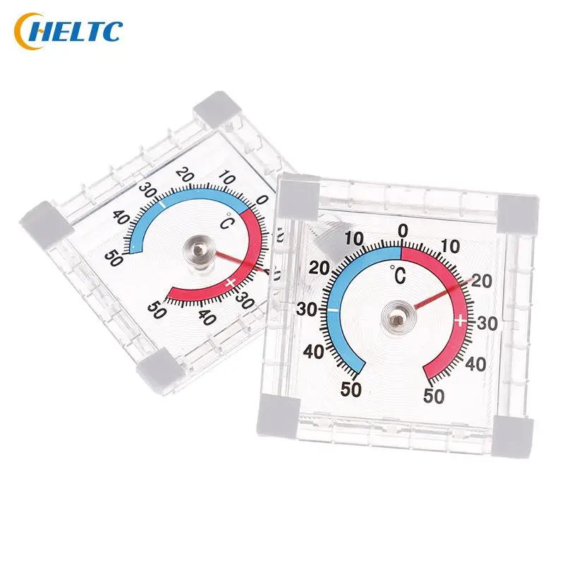 -50°C~50°C Temperature Thermometer Window Indoor Outdoor Wall Garden ...