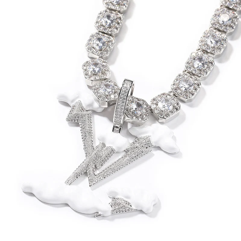 Hip-Hop-5A-CZ-Stone-Bling-Ice-Out-Big-Cloud-Lightning-Pendants-Necklace ...