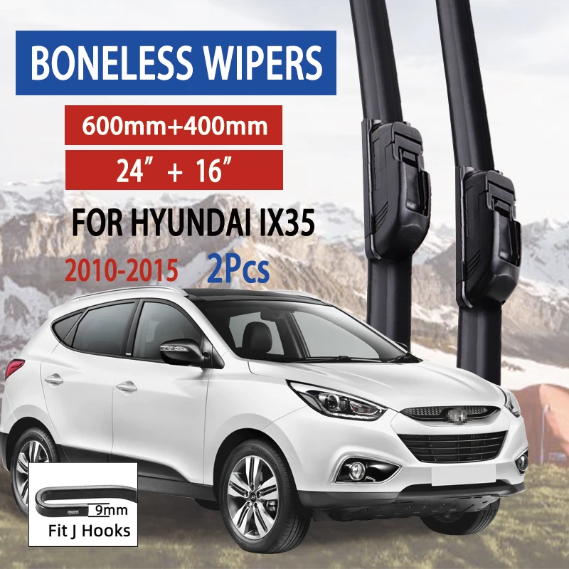 For-Hyundai-ix35-2010-2015-Car-Wiper-U-type-Soft-Rubber-Boneless-Wiper ...
