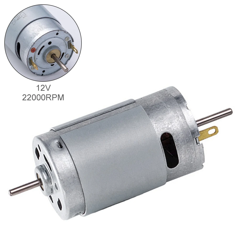 390-DC-Motor-DC-12V-22000RPM-High-Speed-Mini-Motor-Large-Torque-Motor ...