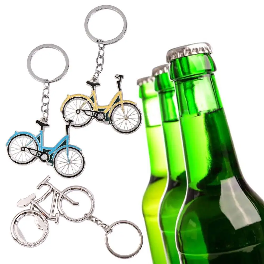 Metal-Bicycle-Keychain-Multifunctional-Fashion-Bottle-Opener-Keyring ...