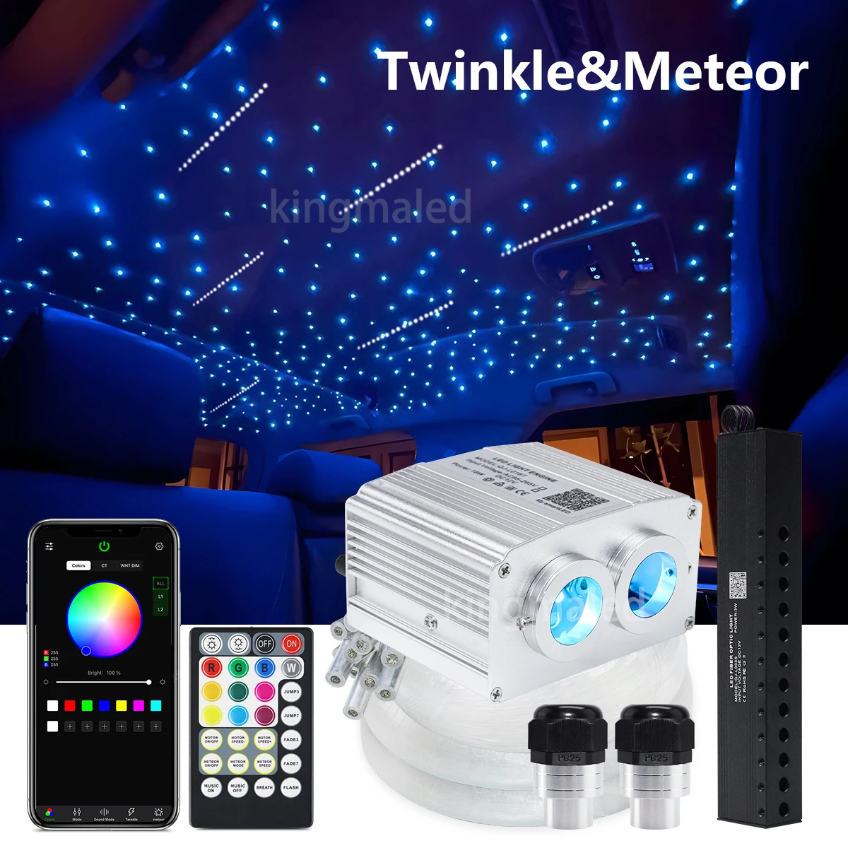 16W-Twinkle-Meteor-Fiber-Optic-Star-Ceiling-With-APP-Shooting-Star ...