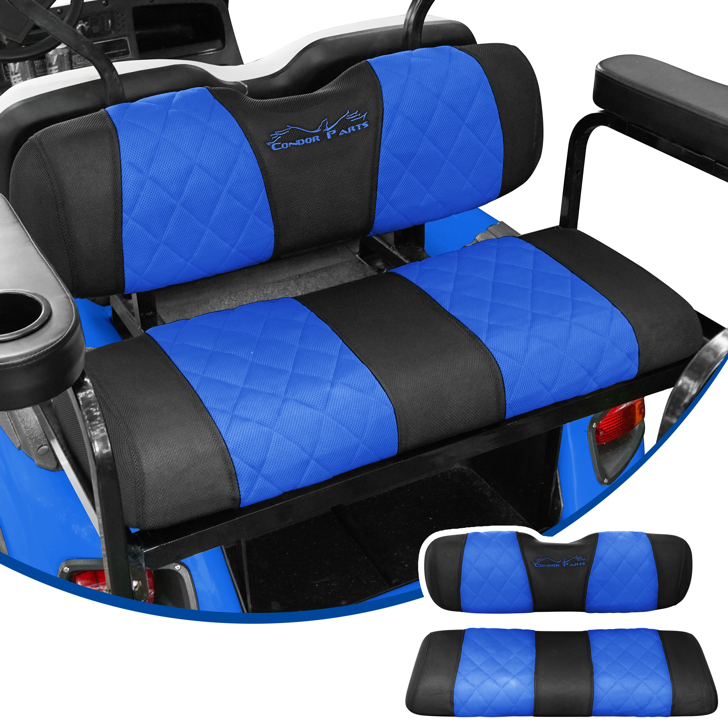 Golf-Cart-Universal-Standard-Rear-Back-Seat-Cover-for-Club-Car-EZGO-and ...