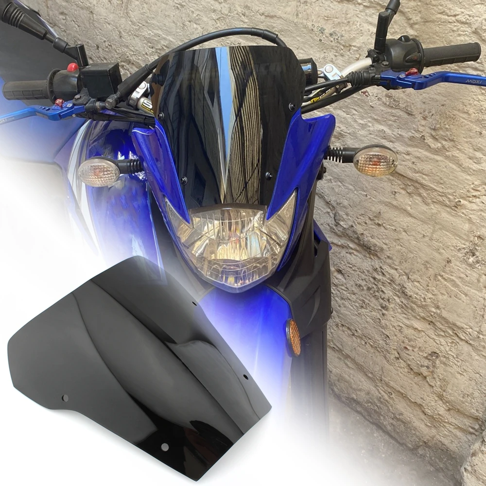 Xt660r-motocicleta-windshield-windshield-defletores-de-vento-dianteiro ...