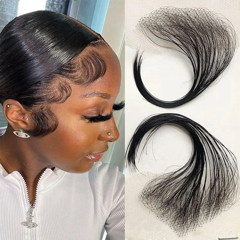 Lace-Baby-Hair-Stripes-Real-Human-Hair-Baby-Hair-Edge-Reusable-More ...