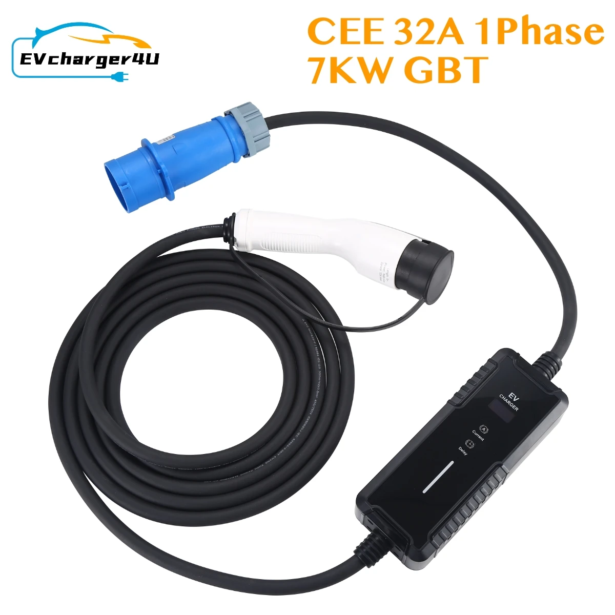 EVcharger4U-GBT-Type2-Type1-Portable-EV-Charger-7KW-CEE-Plug-EVSE ...