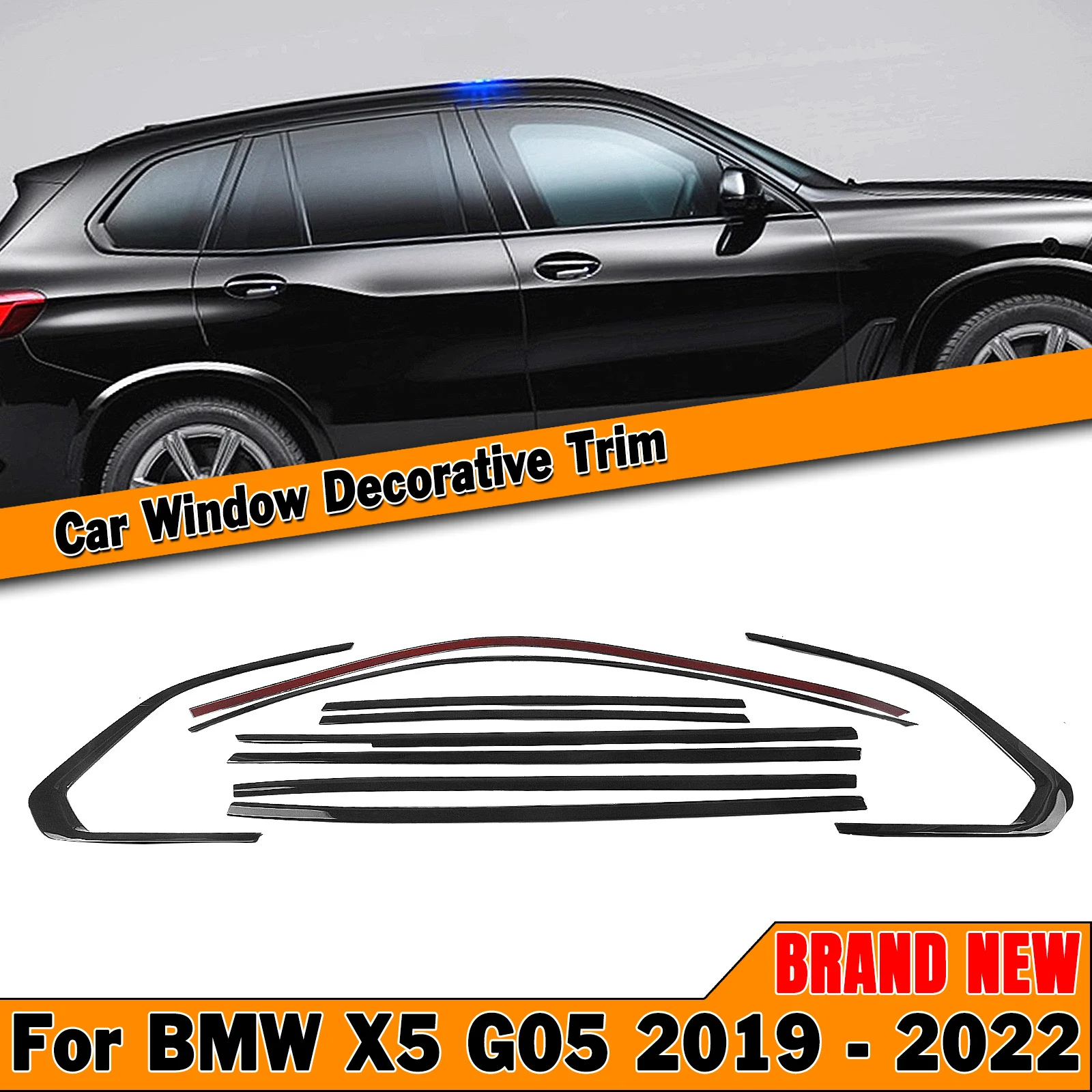 Car-Exterior-Window-Trim-Cover-Seal-Strip-Sticker-Weatherstrip-Shade ...
