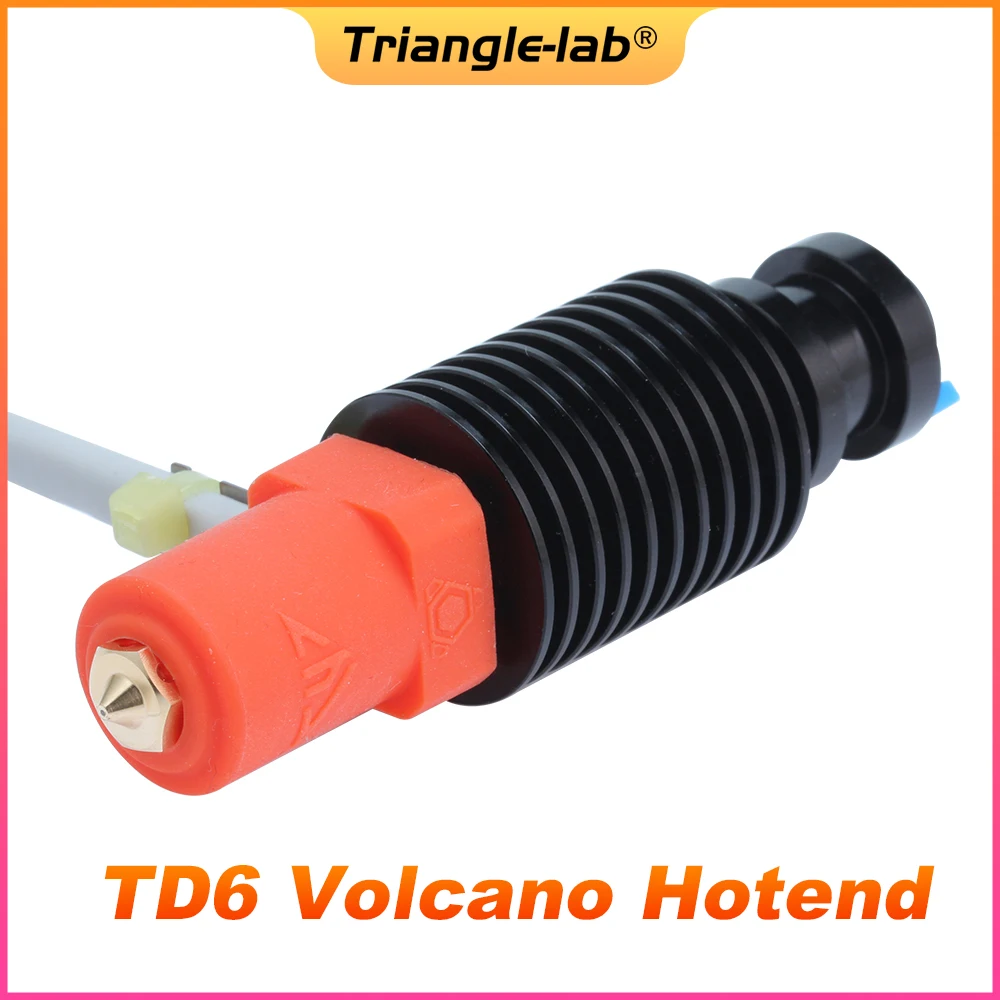 Trianglelab TD6 Volcano Hotend CHC Pro 24V 104GT-2 TUN Pro Nozzle For V6 Hotend DDE DDB Direct ...