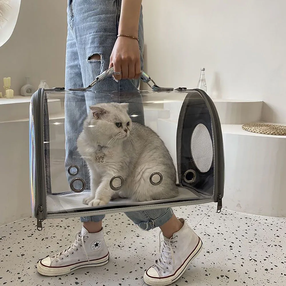 Cat-Bag-Transparent-Outdoor-Portable-Bags-Car-Cat-Breathable-Space ...