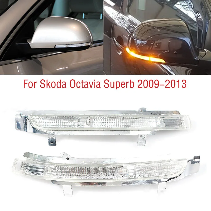 For-Skoda-Octavia-Superb-2009-2010-2011-2012-2013-Car-Exterior-Outside ...