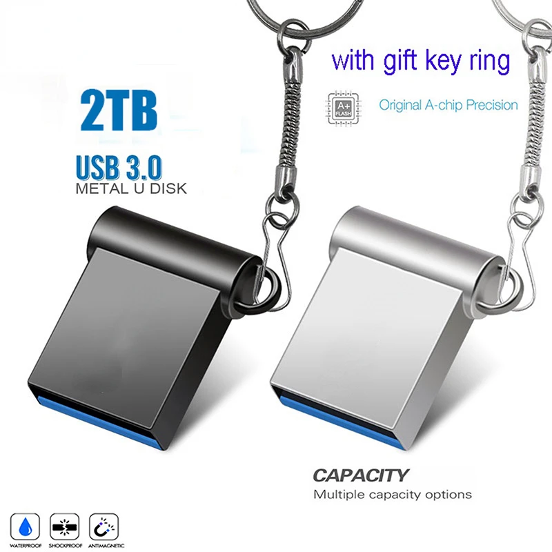 2TB Genuine USB Flash Disk Data Transmission High Speed Metal USB 3.0 ...