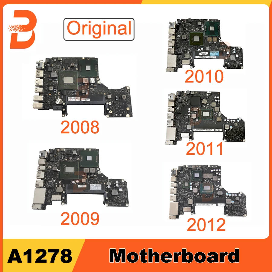 Original For MacBook Pro 13" A1278 Logic Board Motherboard i5 2.5GHz i7 2.9GHz 820 3115 B 2008 ...