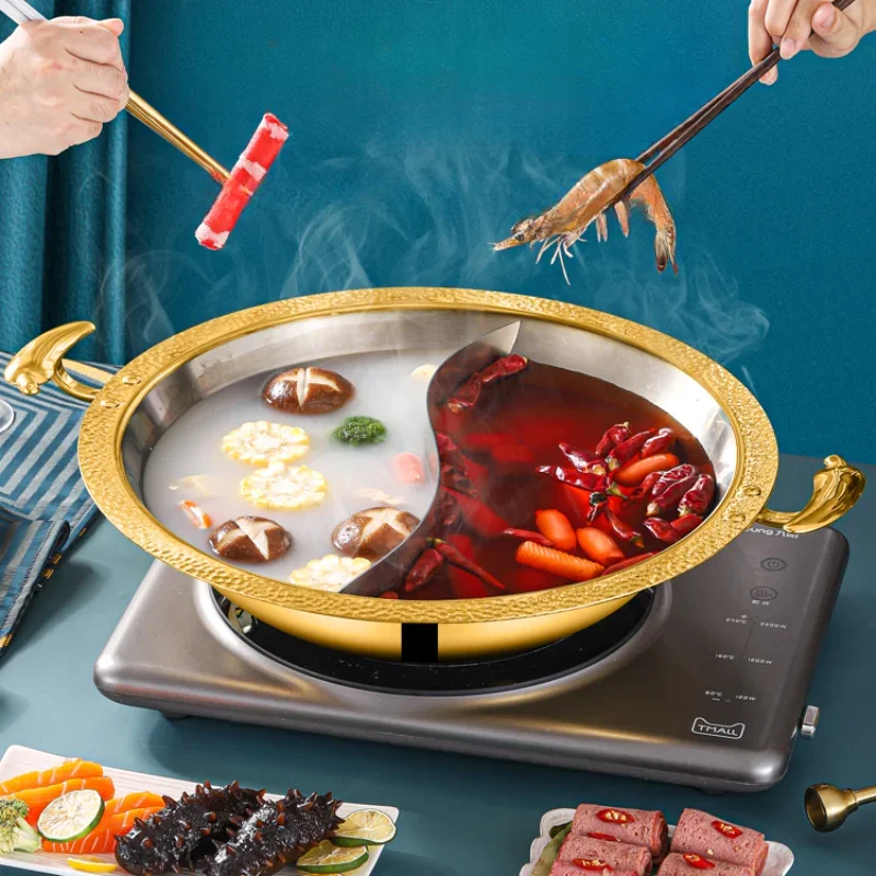 Thickened-304-Three-layer-Steel-Hot-Pot-Environmental-Health-Fast-Heat ...
