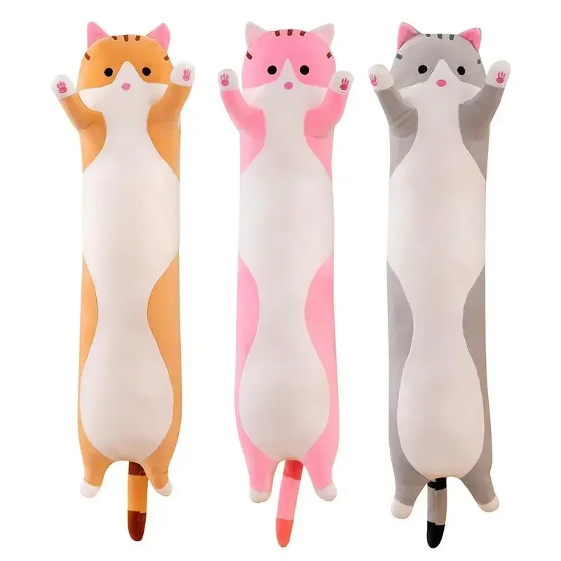 Cute-Cat-Plush-Toys-Elastic-Stuffed-Long-Squishy-Cat-Soft-Cushion ...