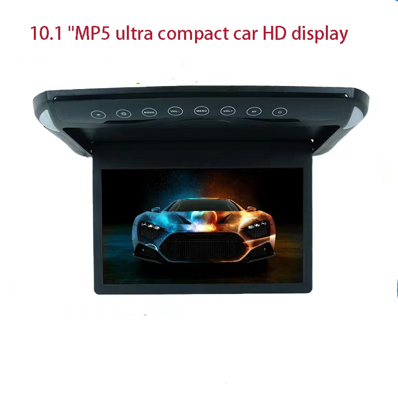 10-1-Inch-Display-Car-Roof-Mount-Monitor-Ultra-thin-Ceiling-Mount-Flip ...