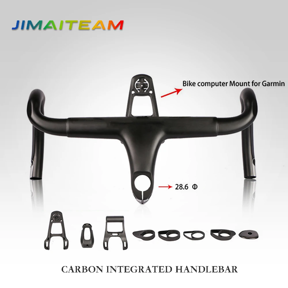 Road-handlebar-Carbon-Integrated-handlebar-Handlebar-bike-Carbon-drop ...